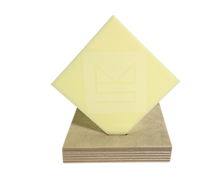 Translucent Ivory colored Acrylic for Laser Cutting – MakerStock