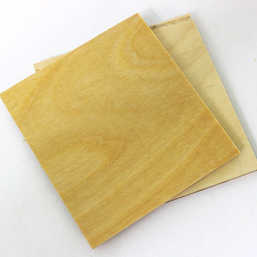 Birch Prefinished Plywood Veneer - 1/4" - Laser Ready Panels – MakerStock