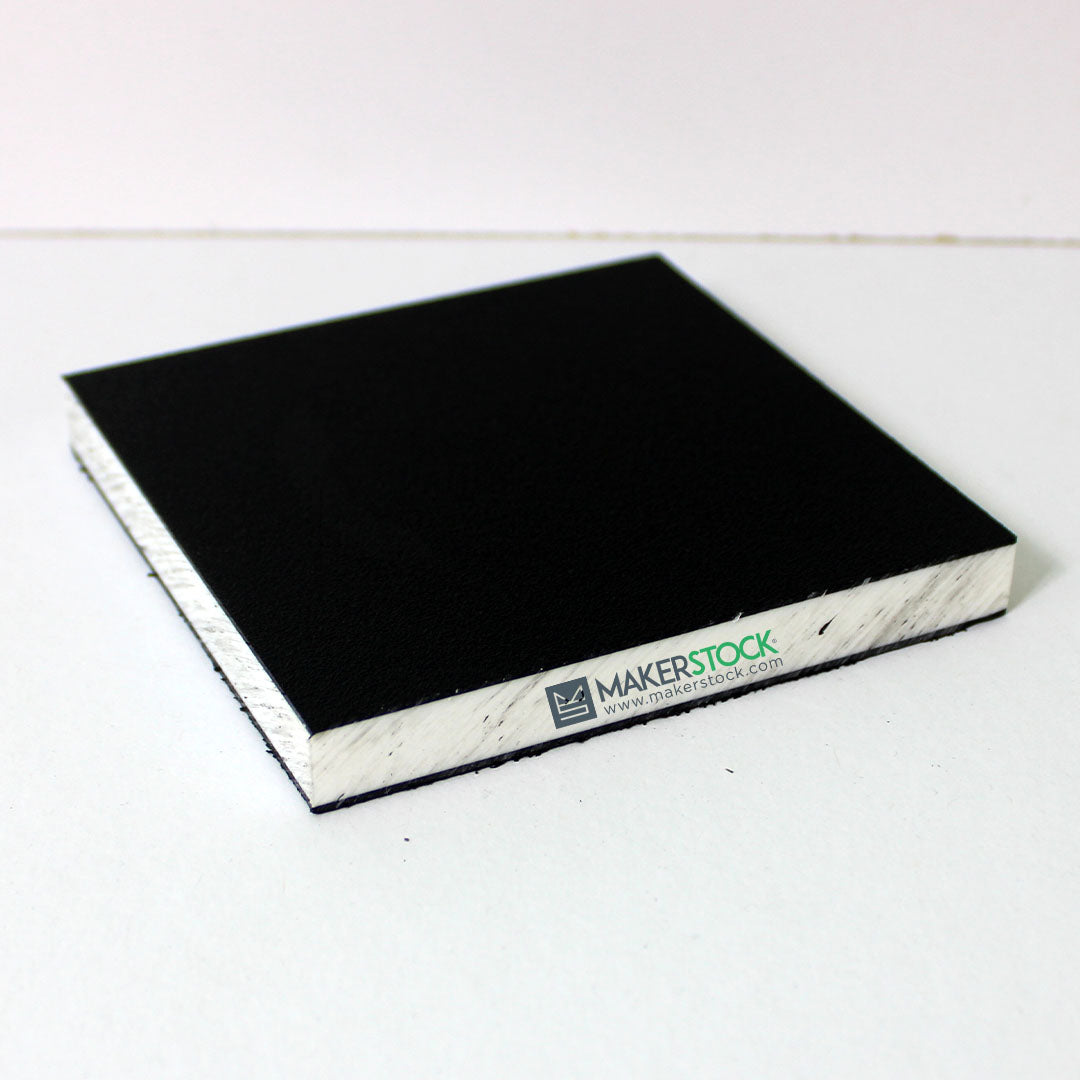 King ColorCore (Black/White/Black) - HDPE Sheet - 1/4" & 1/2" – MakerStock