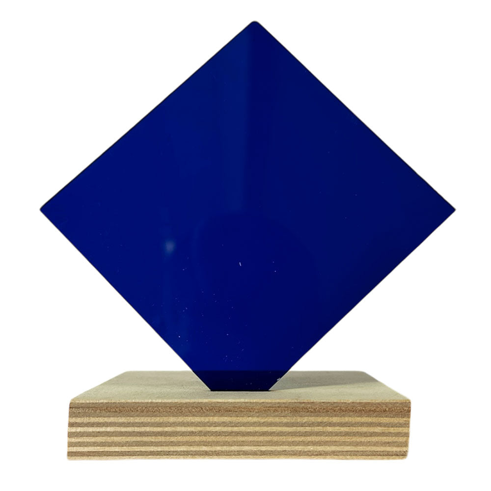 Dark Blue Transparent Acrylic for Laser Cutting – MakerStock