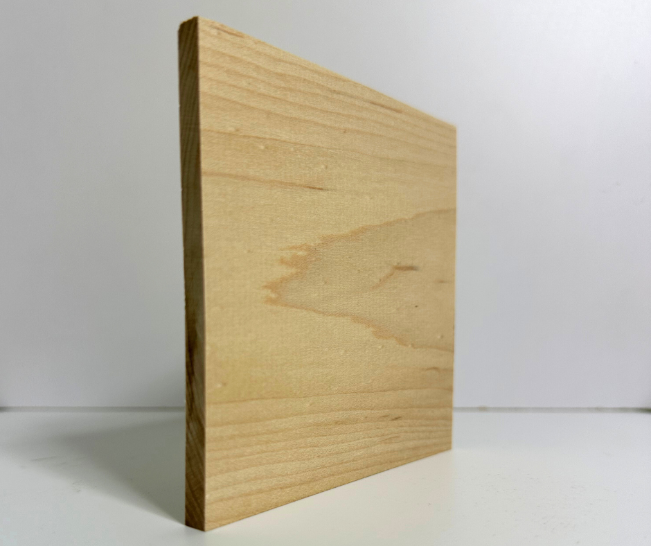 Hard Maple Hardwood Panels - 1/4" & 3/4" – MakerStock