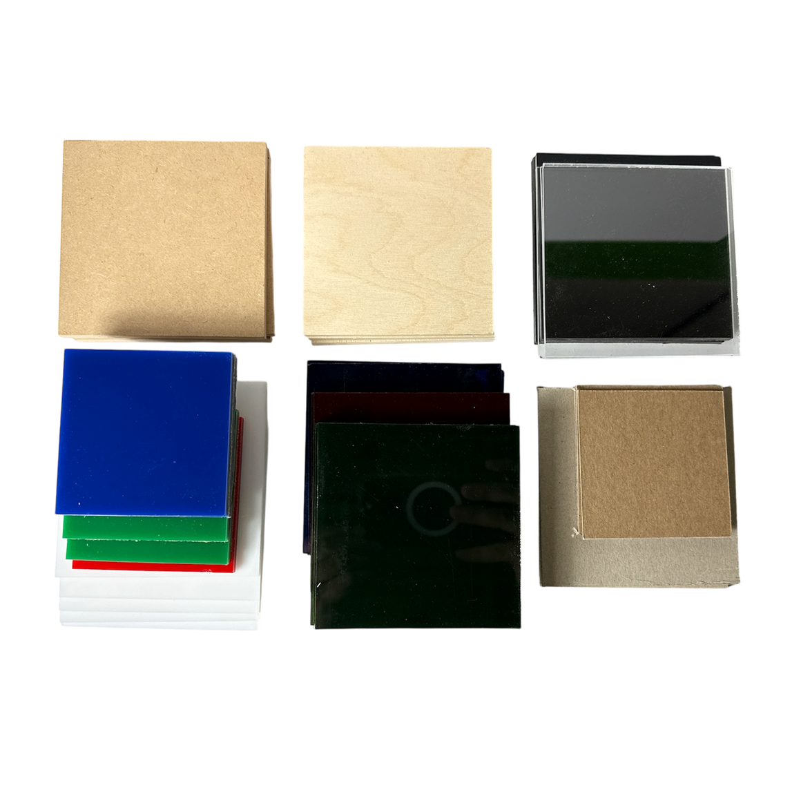 MakerStock acrylic sheet baltic birch ply materials for laser cutting
