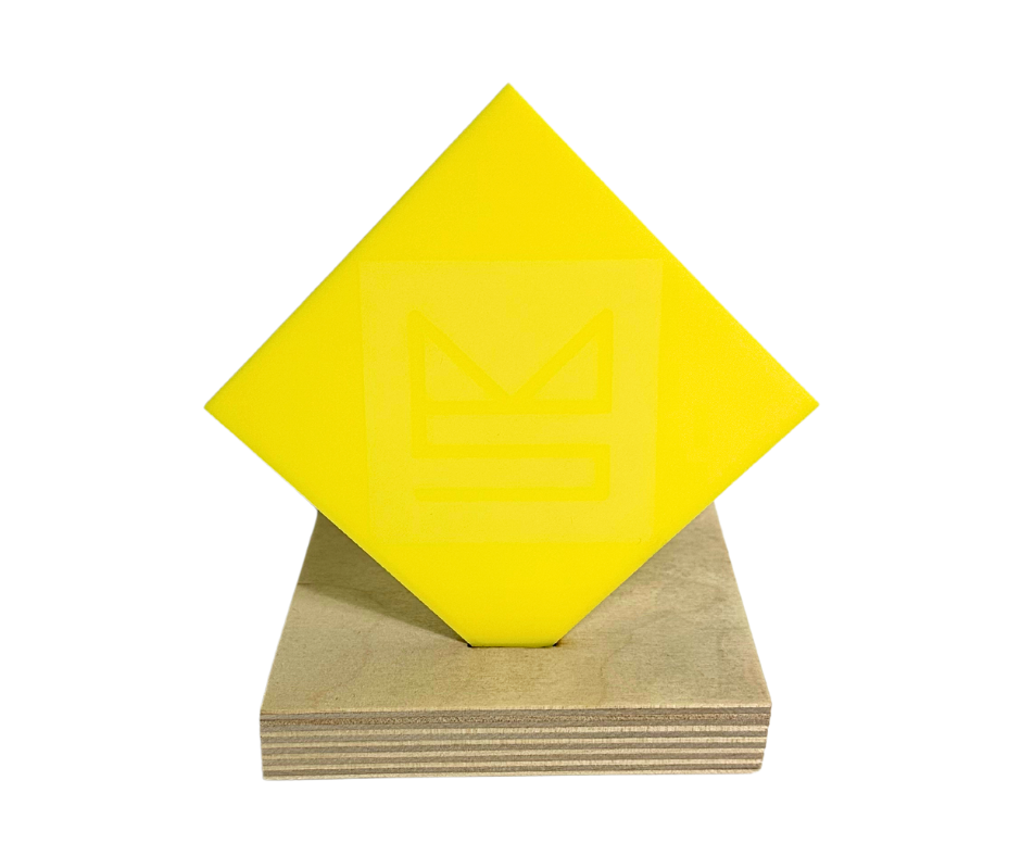 Lemon Yellow Opaque Acrylic for Laser Cutting and Engraving – MakerStock