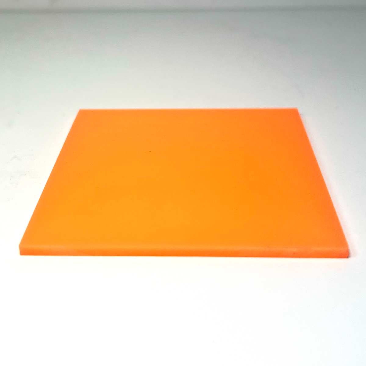 Neon Orange Acrylic for Laser Cutting and Engraving - Matte One Side ...