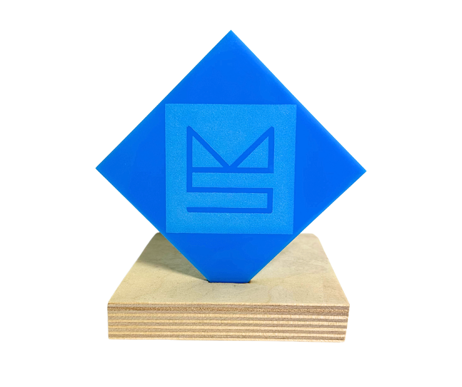 Blue Nearly Opaque Acrylic for Laser Cutting 2648 – MakerStock