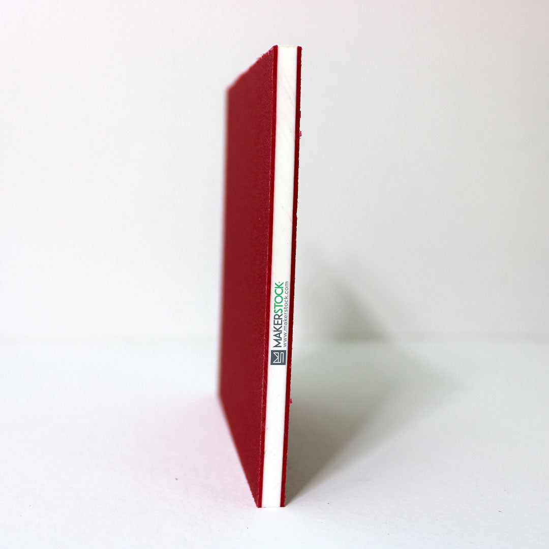 King ColorCore (Red/White/Red) - HDPE Sheet - 1/4" & 1/2" – MakerStock