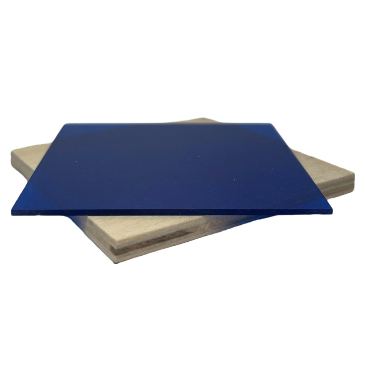 Dark Blue Transparent Acrylic for Laser Cutting – MakerStock