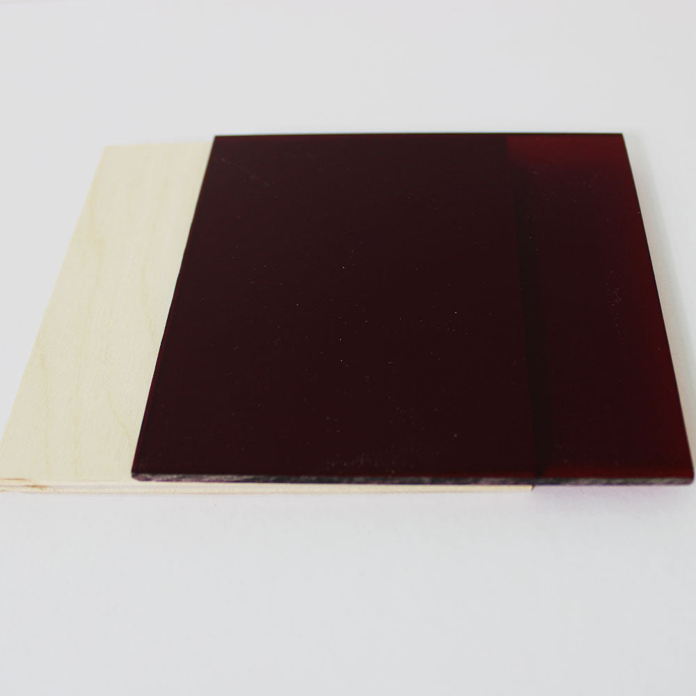 Red Transparent Acrylic for Laser Cutting – MakerStock
