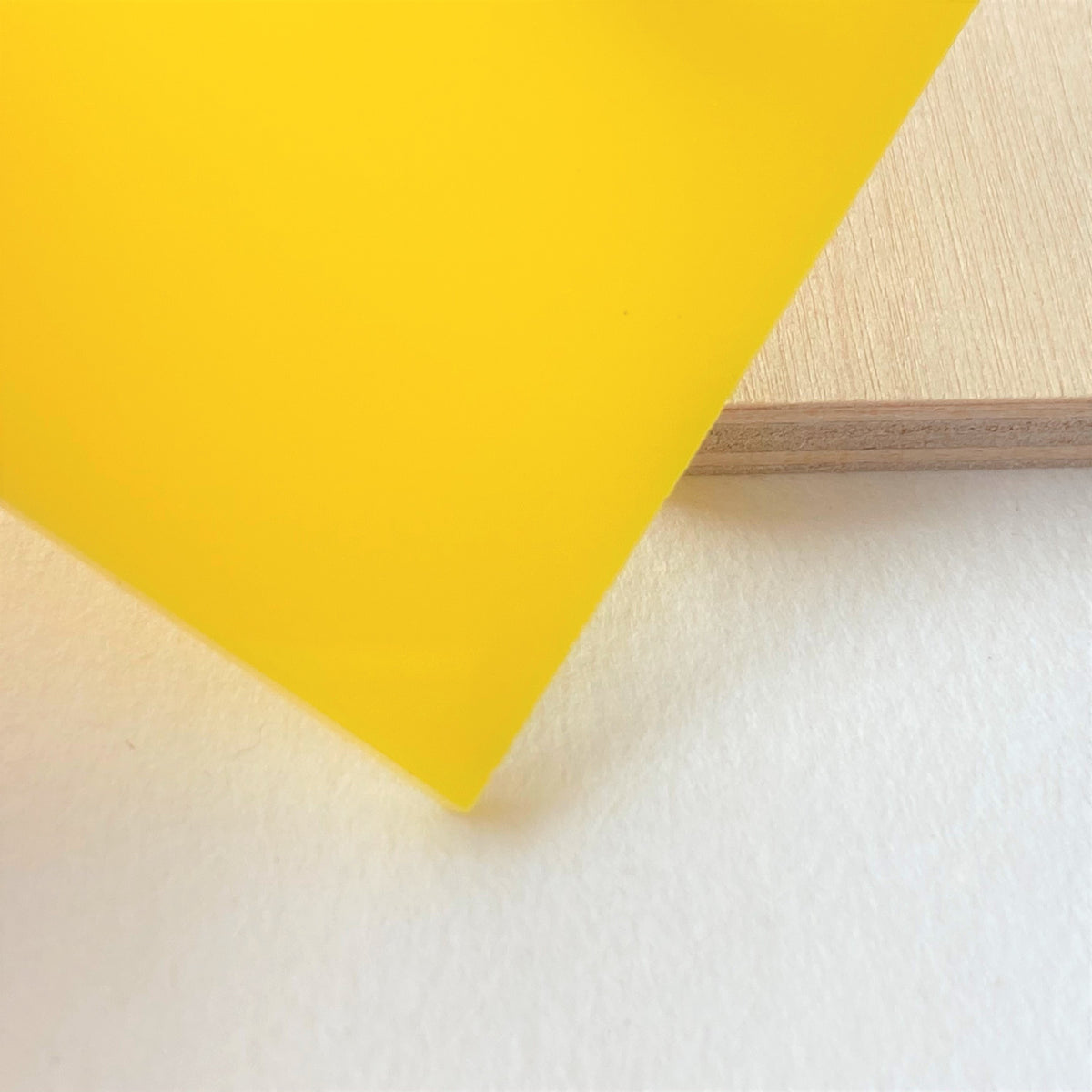 OpaqueYellow Acrylic for Laser Cutting – MakerStock