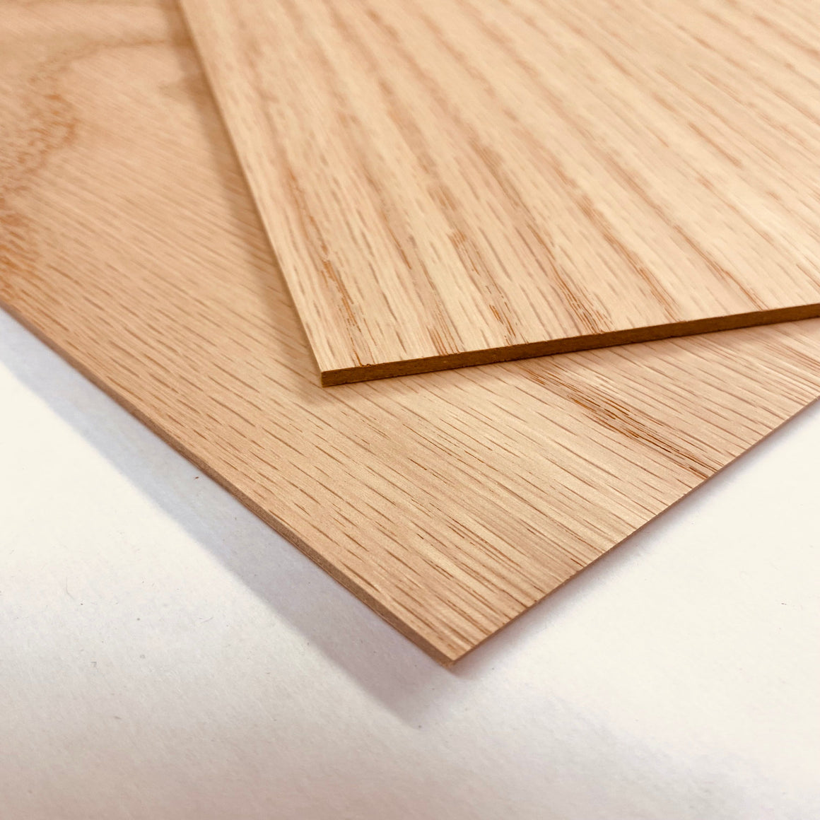 Red Oak Veneer MDF - 1/8" & 1/4" - Laser Ready Panels – MakerStock