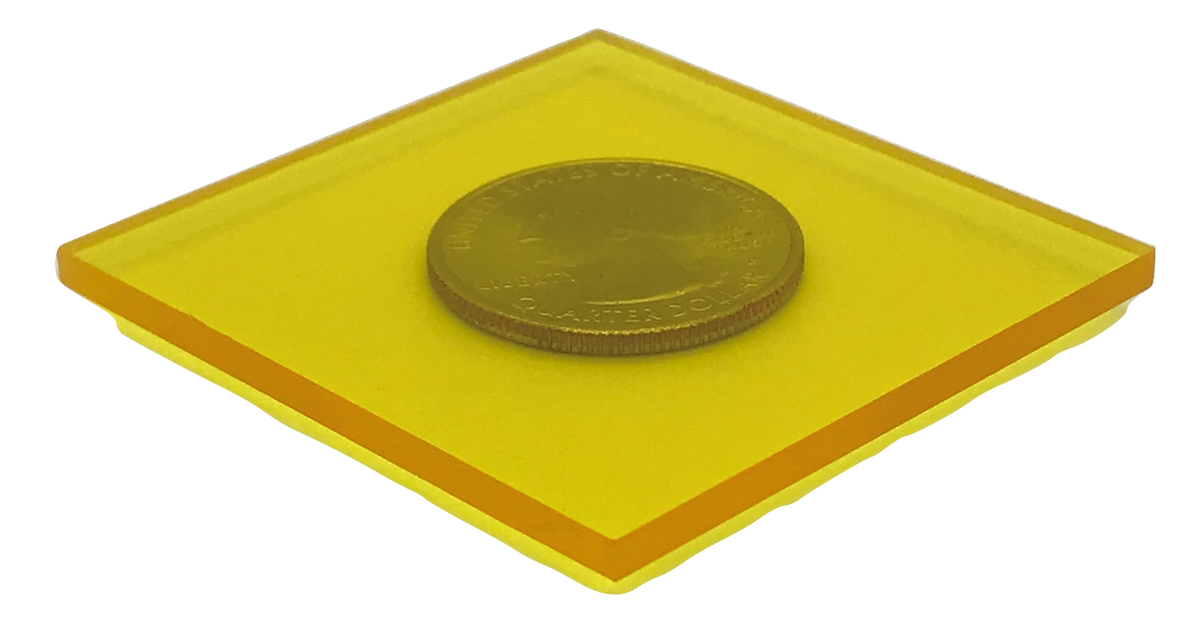 Yellow Transparent Acrylic for Laser Cutting – MakerStock